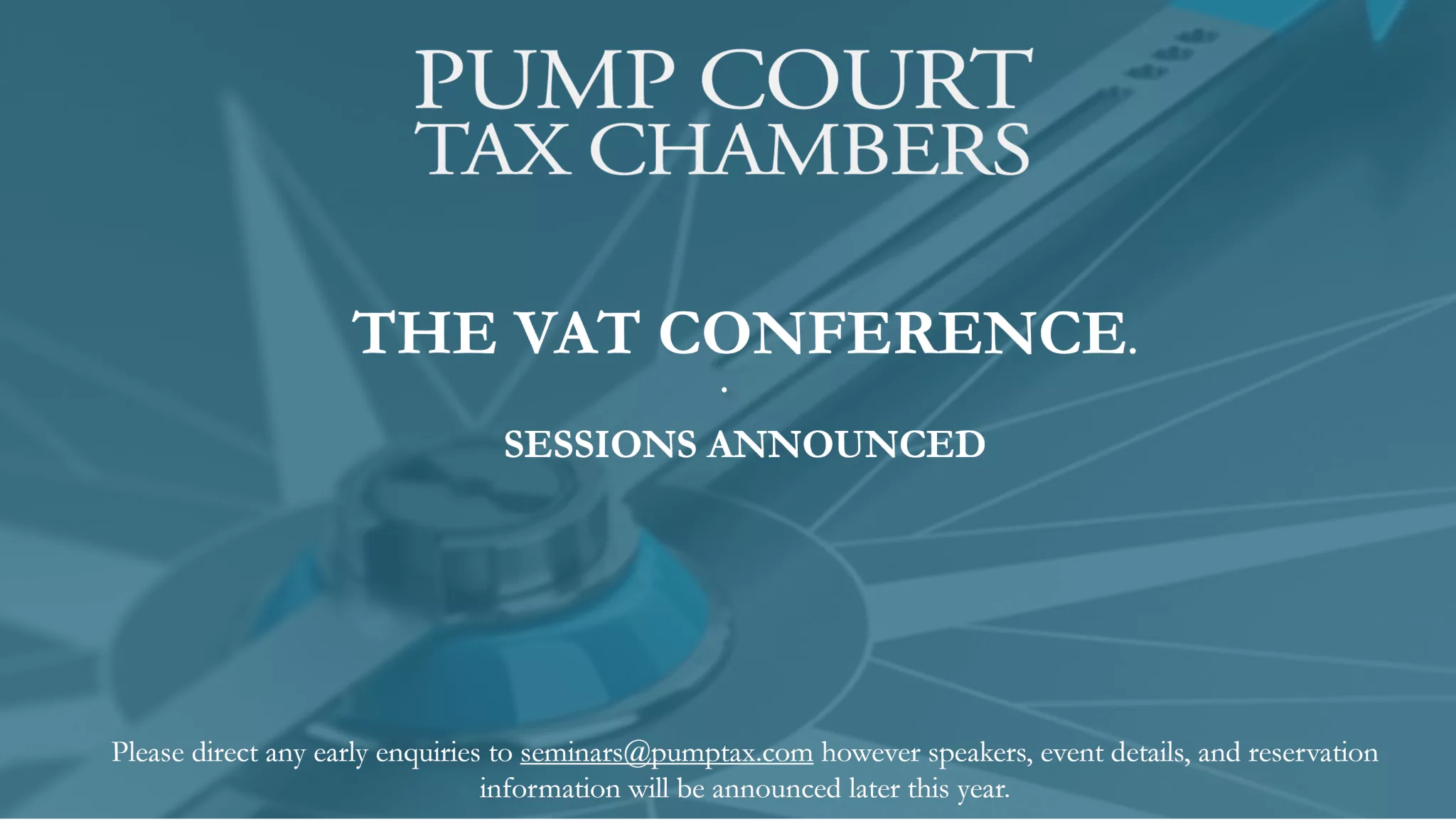 The VAT Conference 2023 | Pump Court Tax Chambers